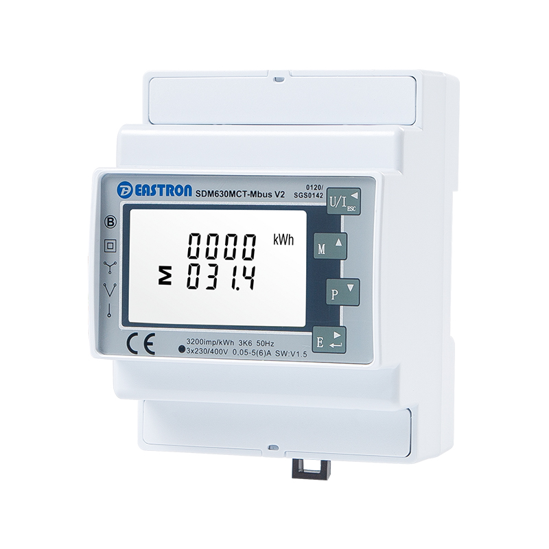 Mbus CT operated Din Rail Three Phase MID Energy Meter-Eastron ...