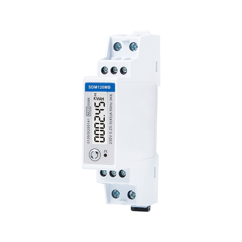 SDM120MB Mbus Direct Type Din Rail Single Phase MID Energy Meter ...