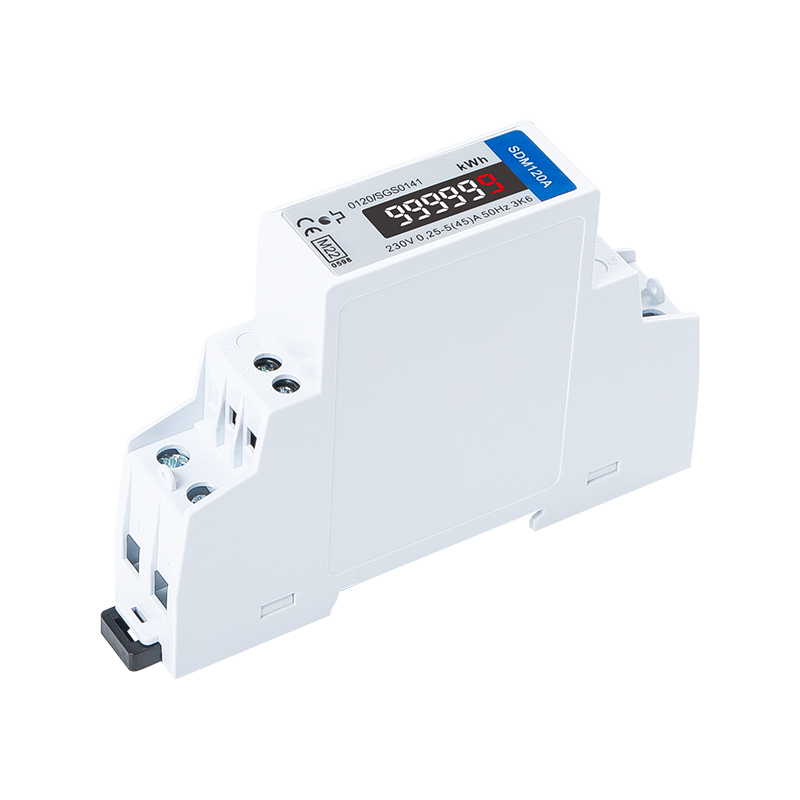 SDM120A Analog Display Din Rail Single Phase MID Energy Meter with ...