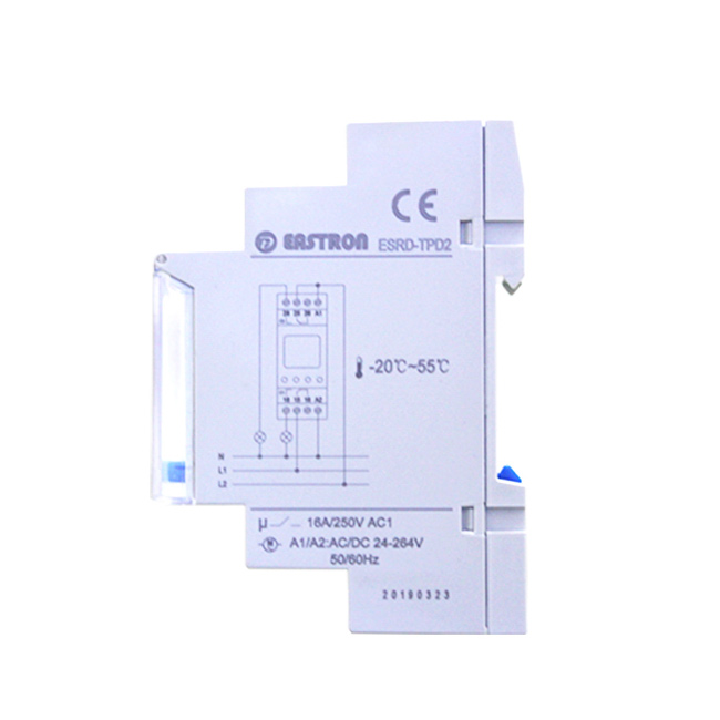 ESRD-TPD2 Pulse Program Double Channels Digital Weekly Time Switch ...